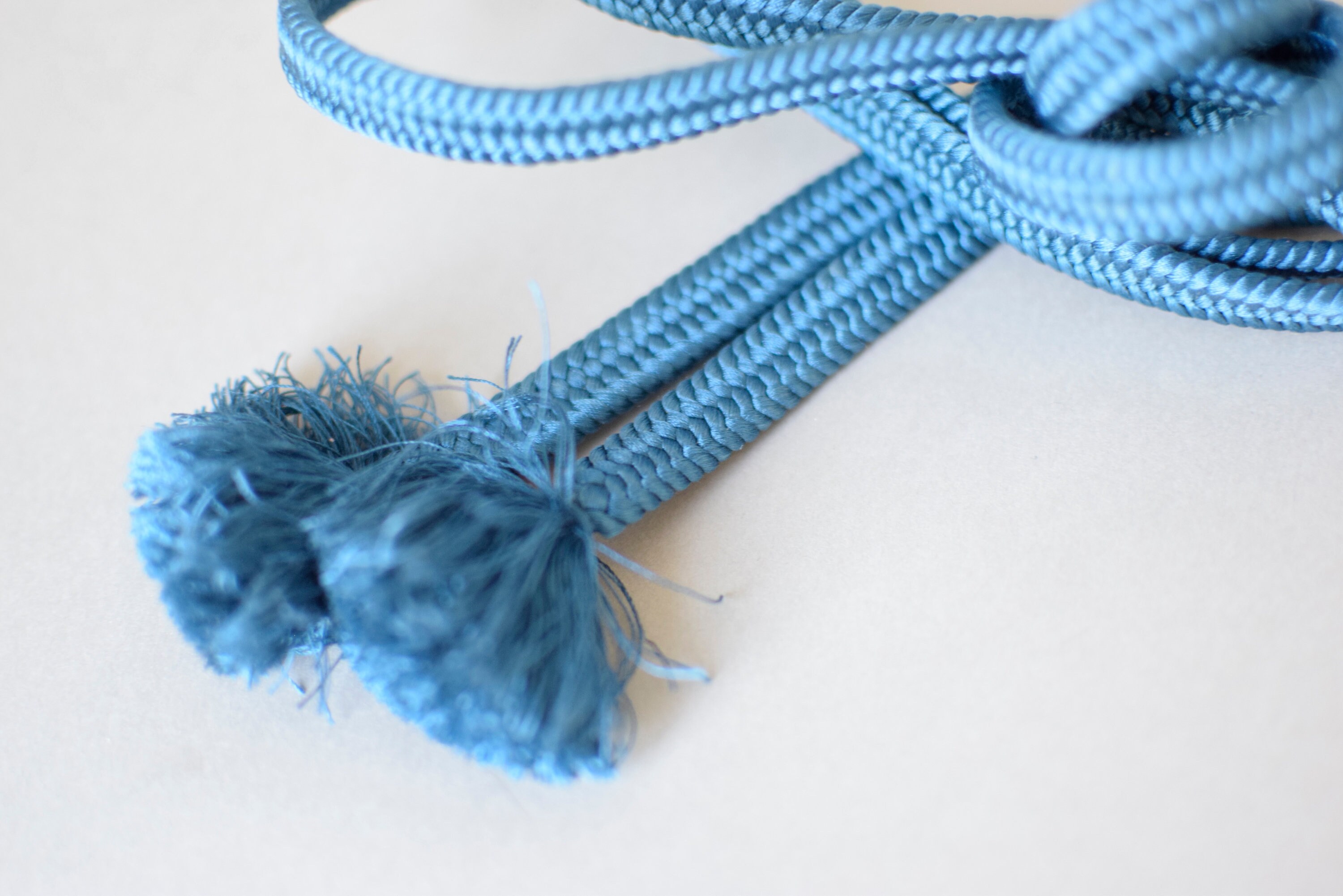 Obijime Belt Petrol, Silk Cord, Flat Obijime, Obijime Band, Silk Cord ...