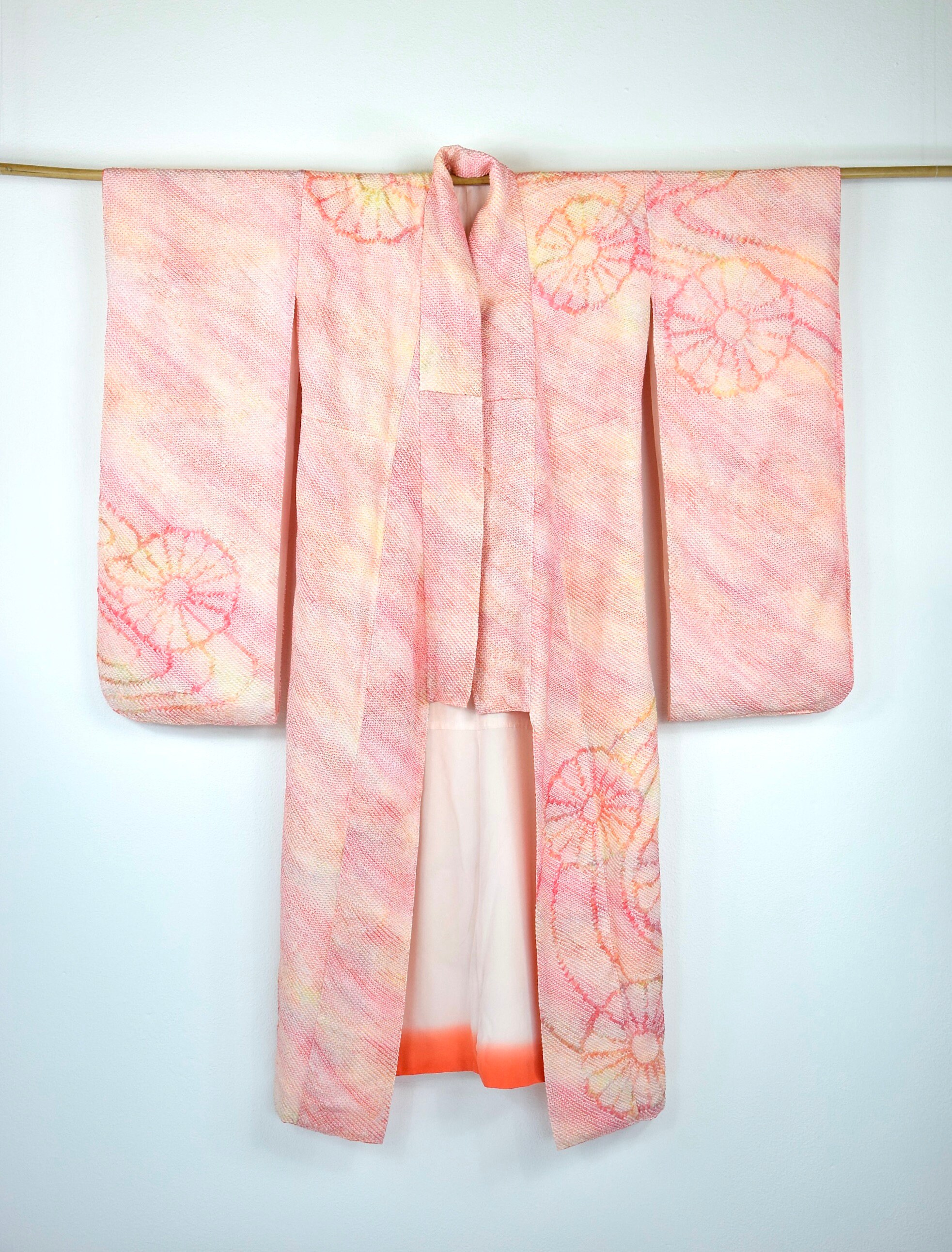 High Class Furisode Kimono / cleaned Vintage / silk Kimono / Japan ...