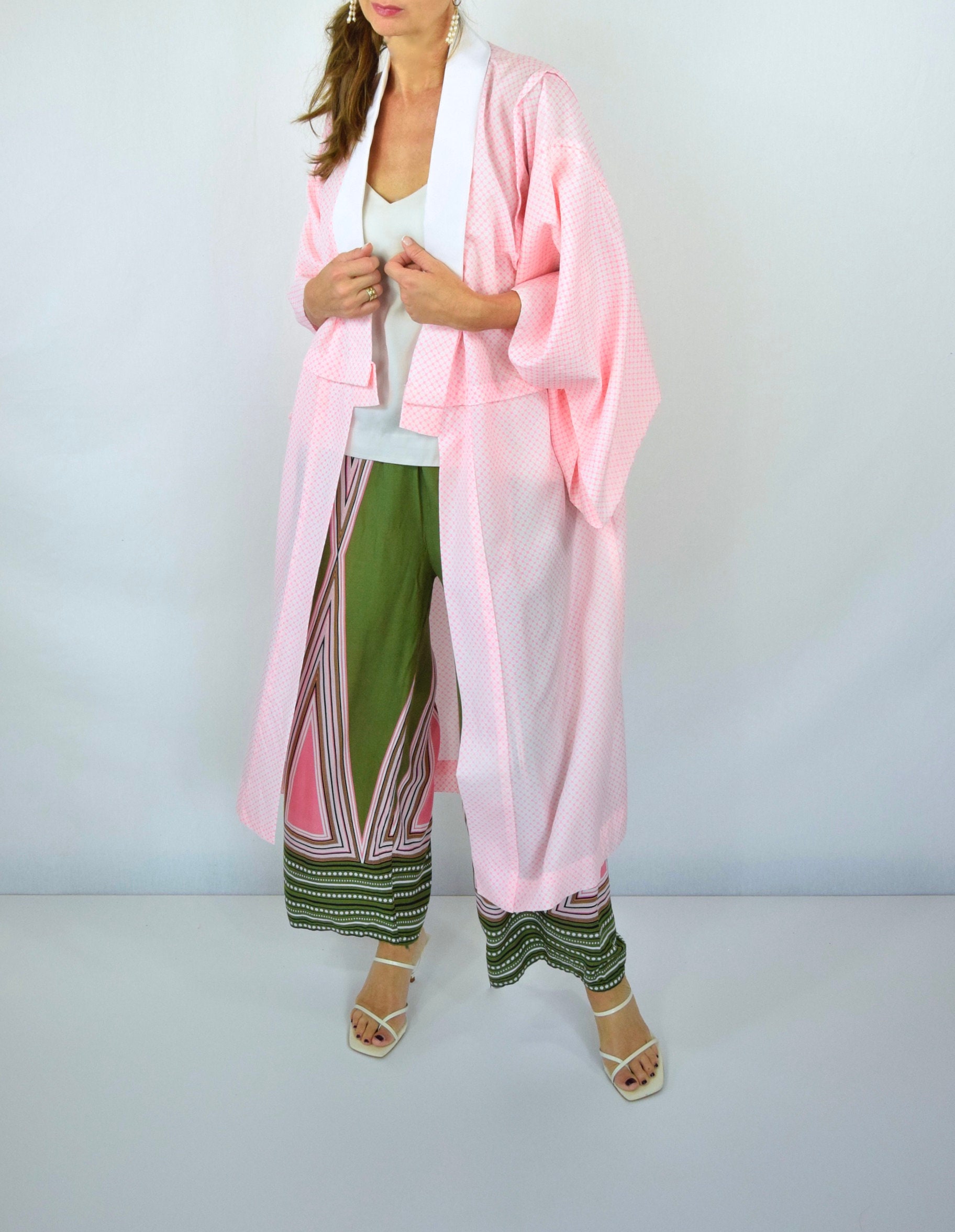 Cleaned Japanese Vintage Kimono/ Kimono Coat / cleaned and ready to ...