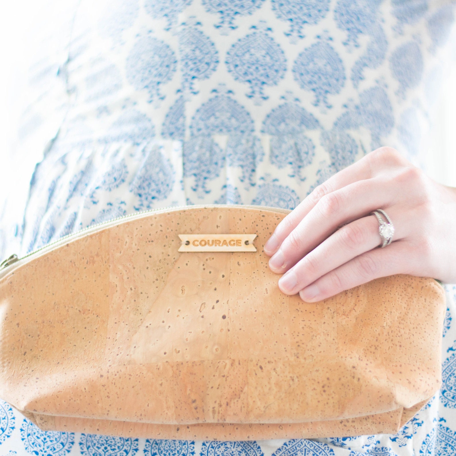 Cork Zipper Pouch, Vegan Makeup Bag, Purse Organizer - Etsy
