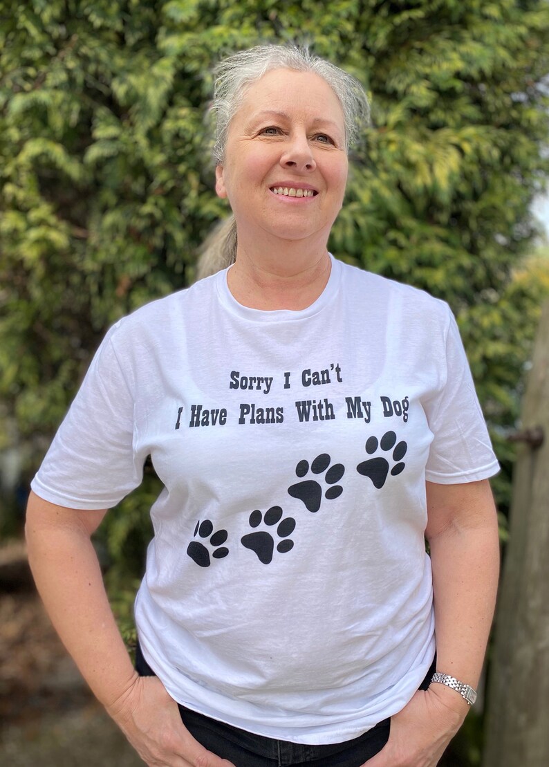 Dog Lovers Slogan T-shirt, Funny Dog Slogan T-shirt, Pet Apparel ...