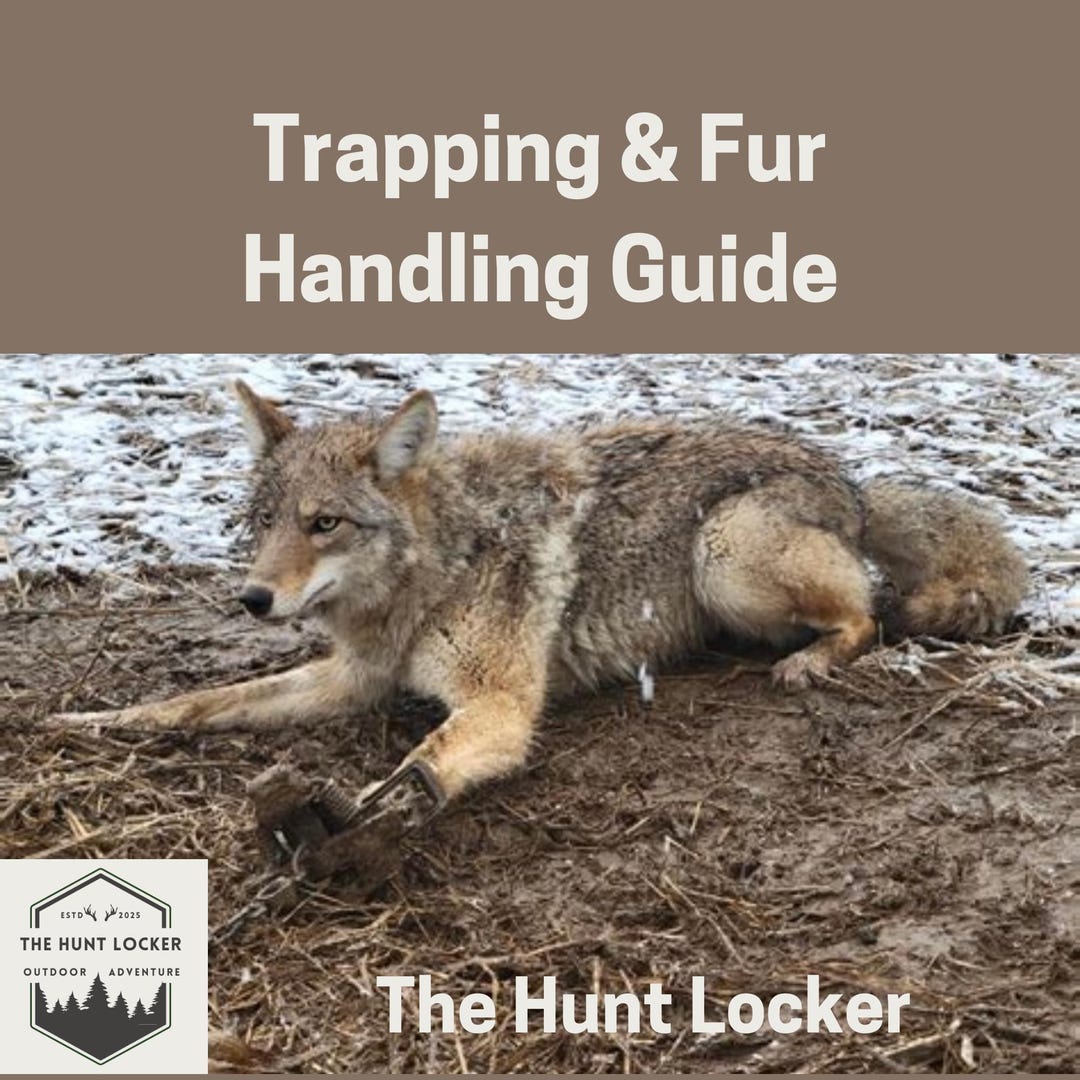 Trapping & Fur Handling Guide: Essential Techniques for Successful Trapping and Proper Fur Care ...
