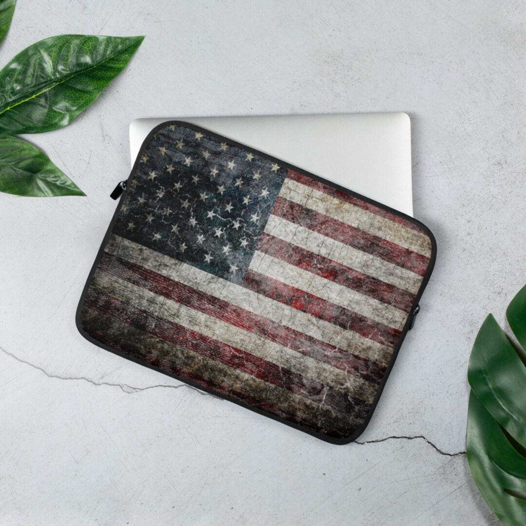 American Flag Laptop Sleeve, 13 Inch, 15 Inch, Ipad, Case, Protective ...
