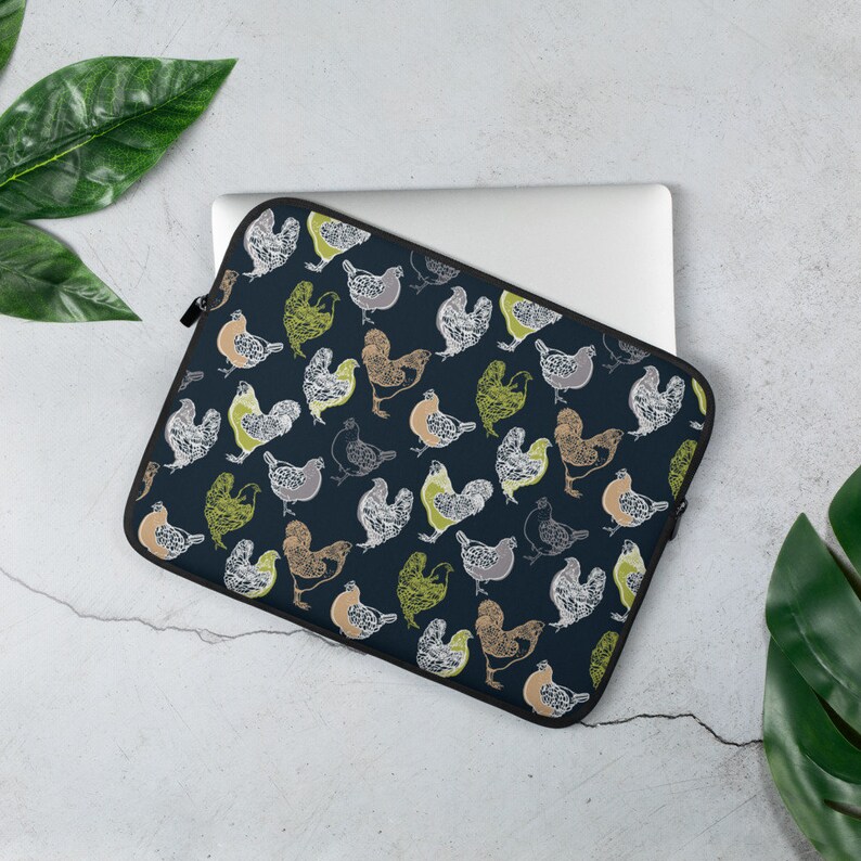 Chicken Laptop Sleeve 13 Inch 15 Inch Ipad Case - Etsy