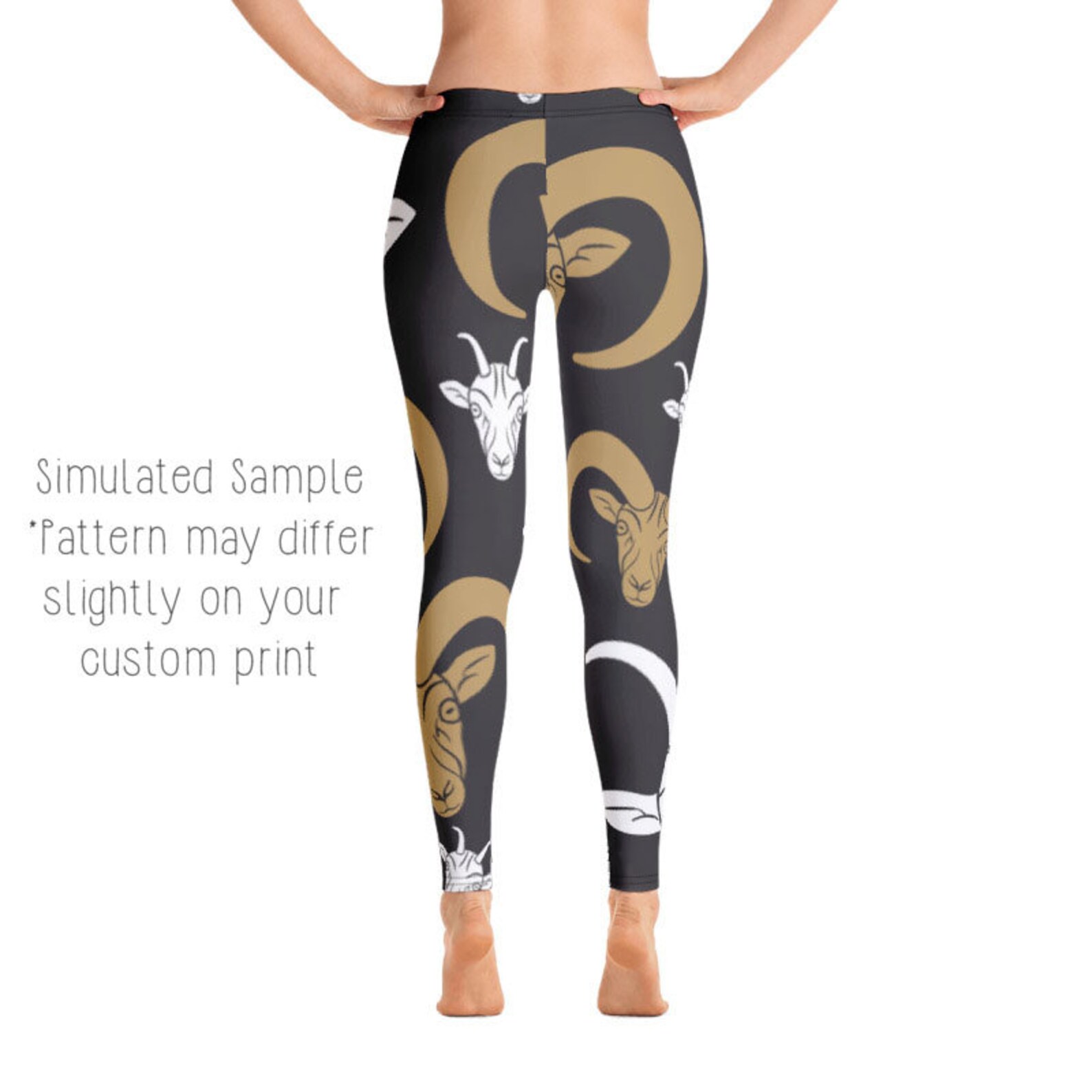 GOAT Leggings Capri Plus Kids Shorts Joggers Goats Kid | Etsy