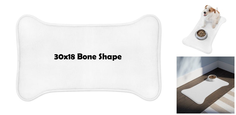 Sushi Rolls Pet Pet Placemat (4 Shapes) Pet Feeding Mat, Pet Gifts, Pet ...