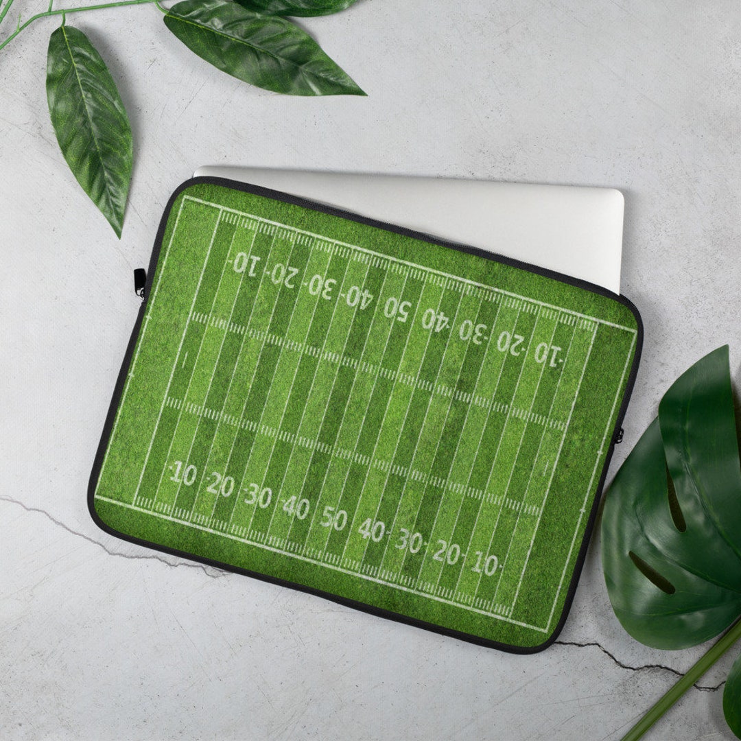 Football Field Laptop Sleeve, 13 Inch, 15 Inch, iPad Case, Protective ...