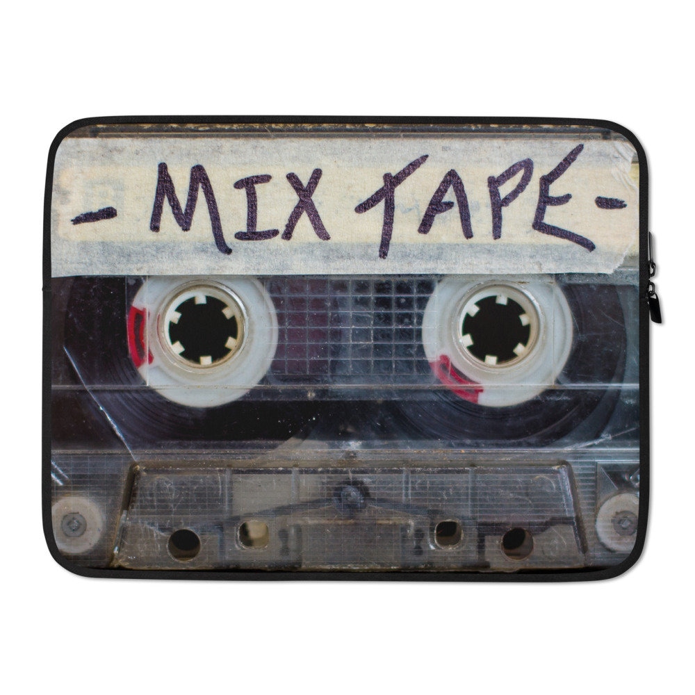 Mixed Tape / Cassette Tape Laptop Sleeve 13 inch 15 inch | Etsy