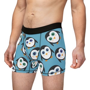 PENGUINS Boxer Briefs - Undies, Shorts, Underwear, Boyfriend, Gift ...