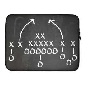 Football Print Laptop Sleeve, 13 Inch, 15 Inch, iPad Case, Protective ...