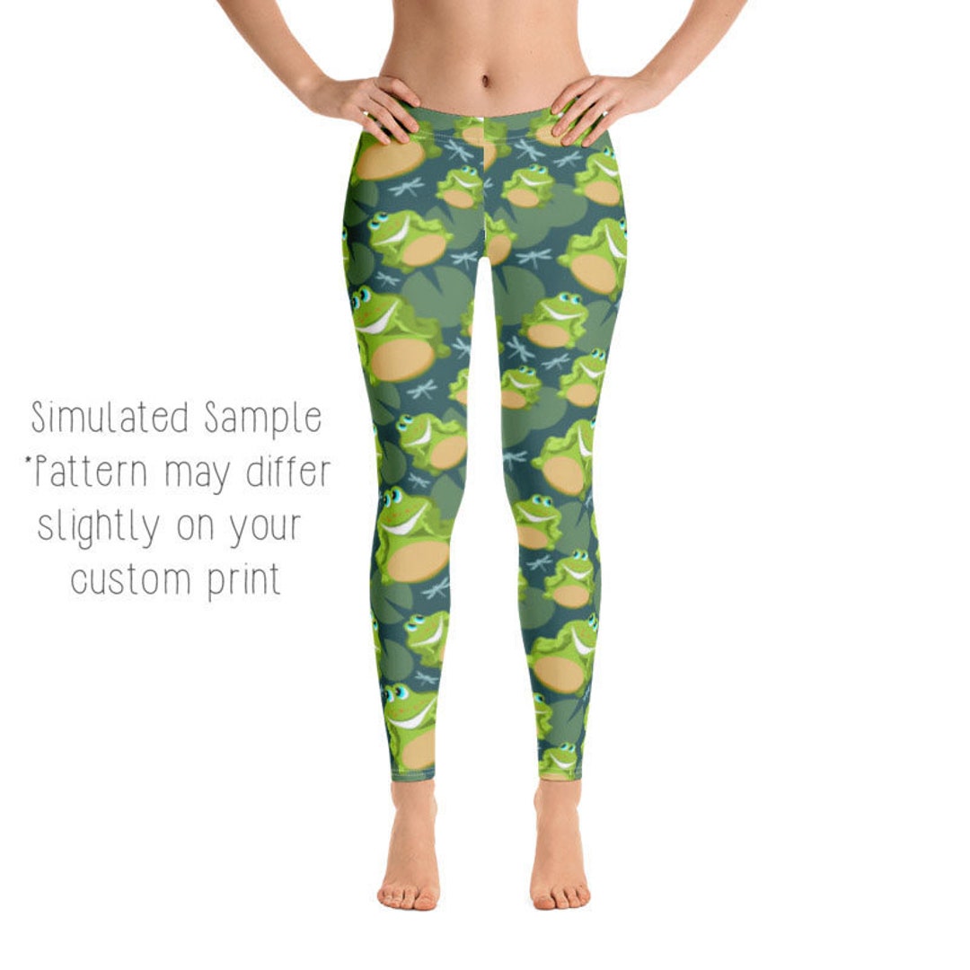 FROG Leggings, Capri, Plus, Kids, Shorts, Joggers, Ribbit, Froggy ...