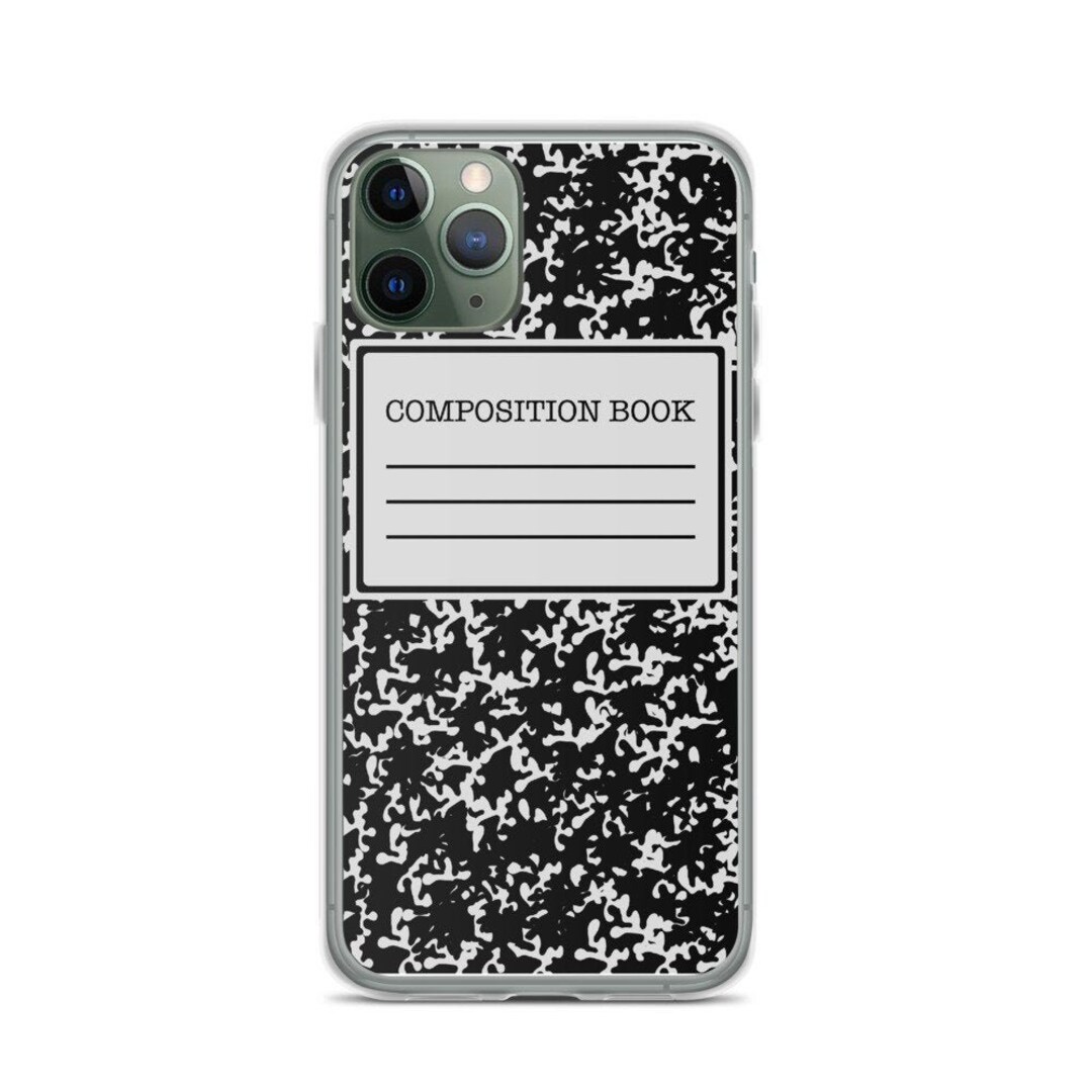 Composition Notebook Phone Case, Cover - Apple Iphone, Samsung, Flexi ...