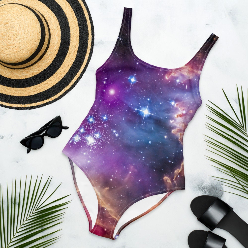 GALAXY Bikini Swimsuit Bathing Suit Women's Youth | Etsy