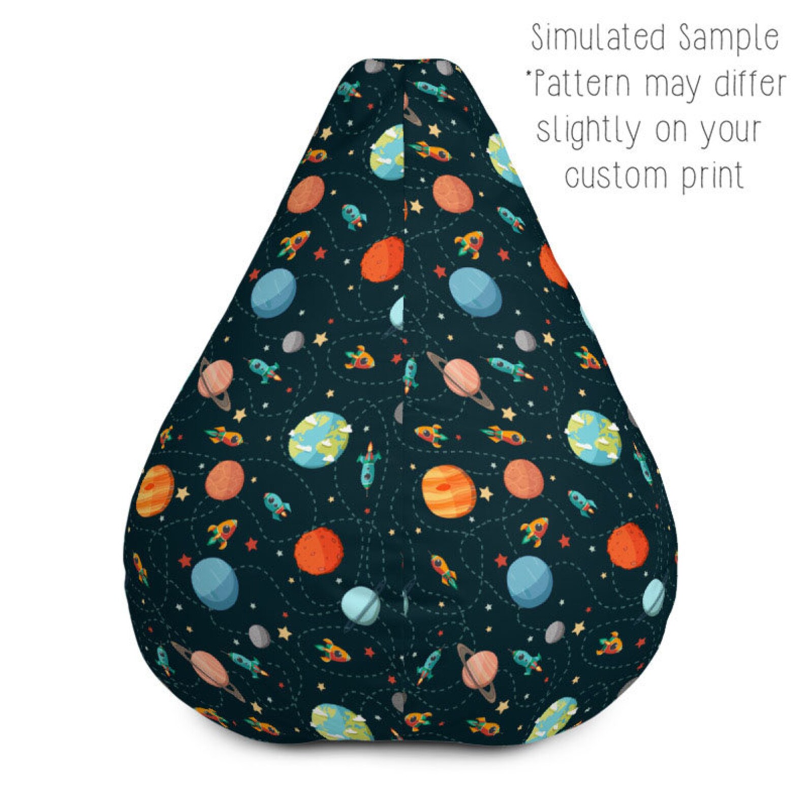 Curved space bean bag chairs - wonderHop