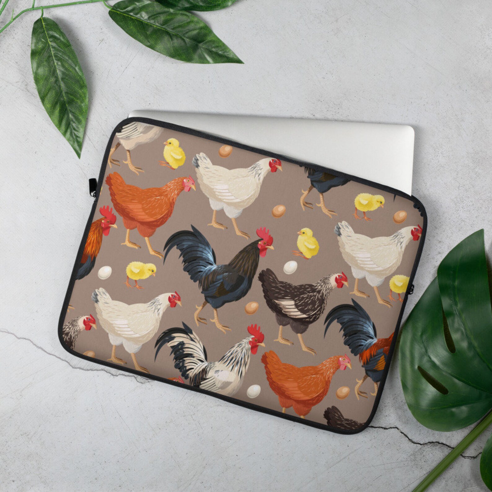 Chicken Laptop Sleeve 13 Inch 15 Inch Ipad Case | Etsy