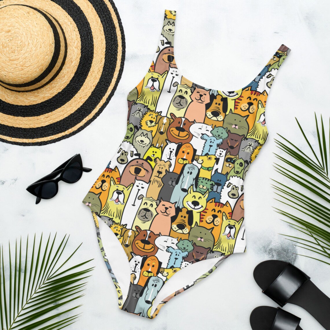 DOG Bikini Swimsuit Bathing Suit Women's Youth Kids | Etsy