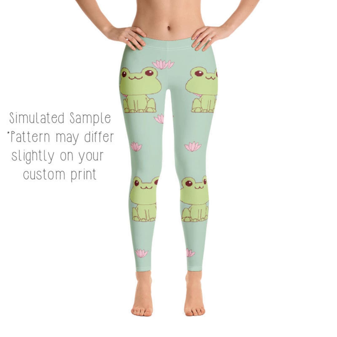 FROG Leggings, Capri, Plus, Kids, Shorts, Joggers, Ribbit, Froggy ...
