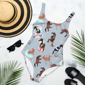 HORSES Bikini Swimsuit Bathing Suit Women's Mens | Etsy
