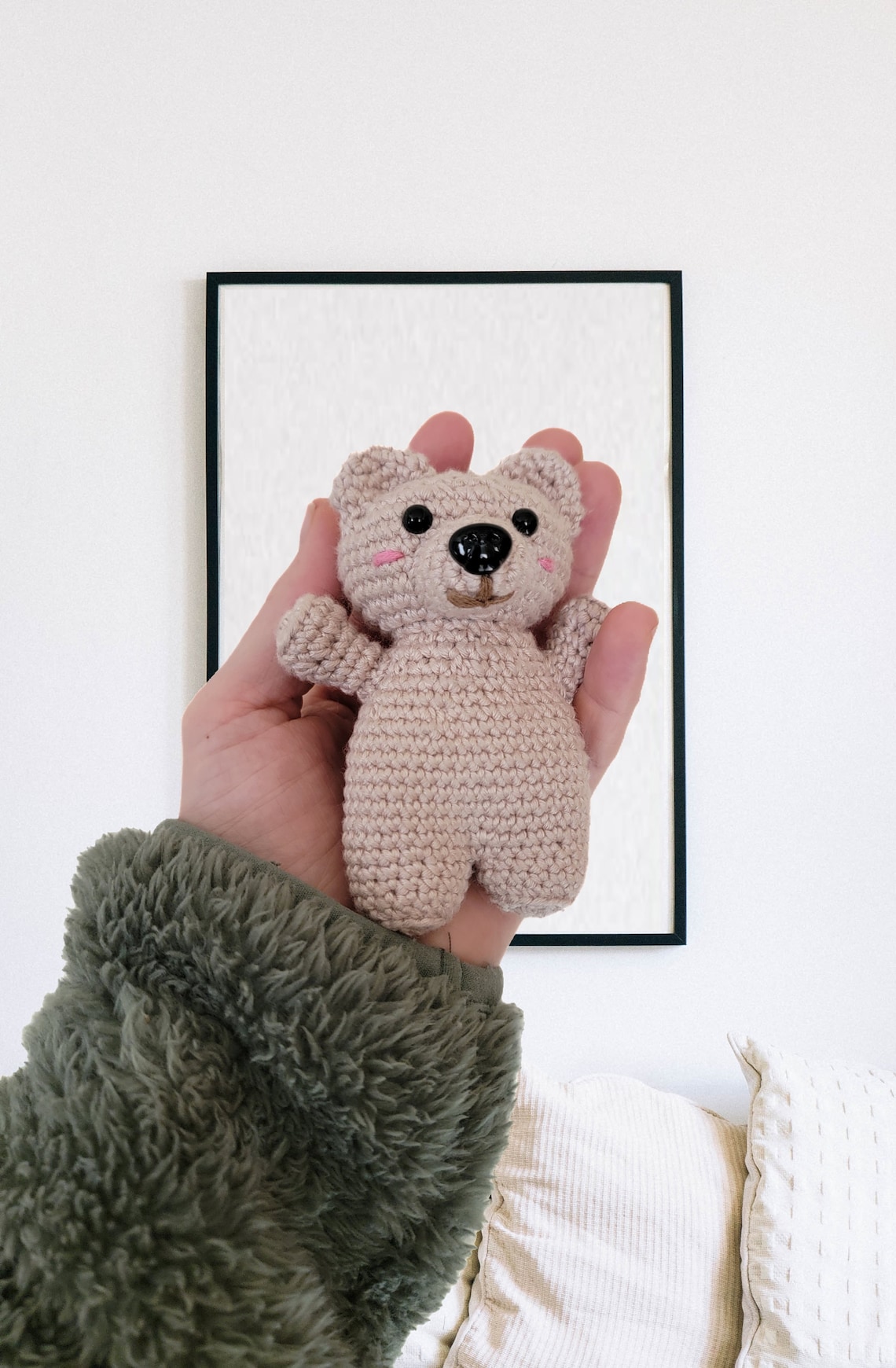 Small Teddy Bear Crochet Pattern PDF Instant Download - Etsy