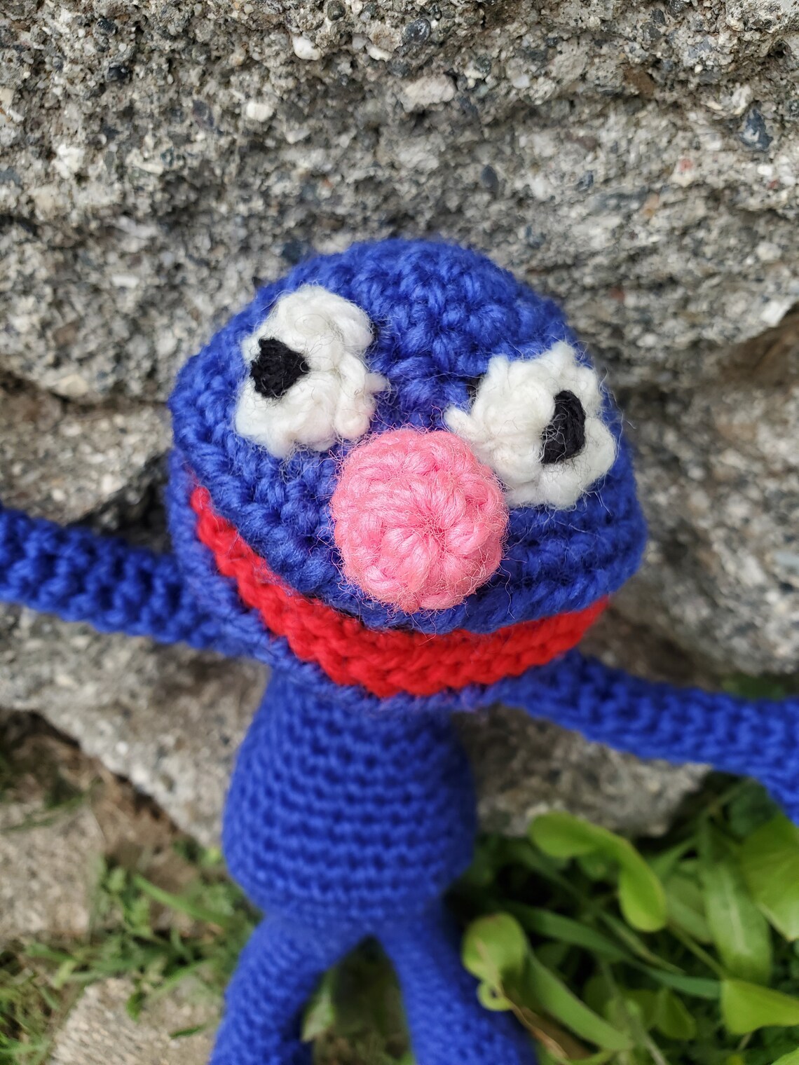 Vintage Grover Crochet Pattern - Etsy