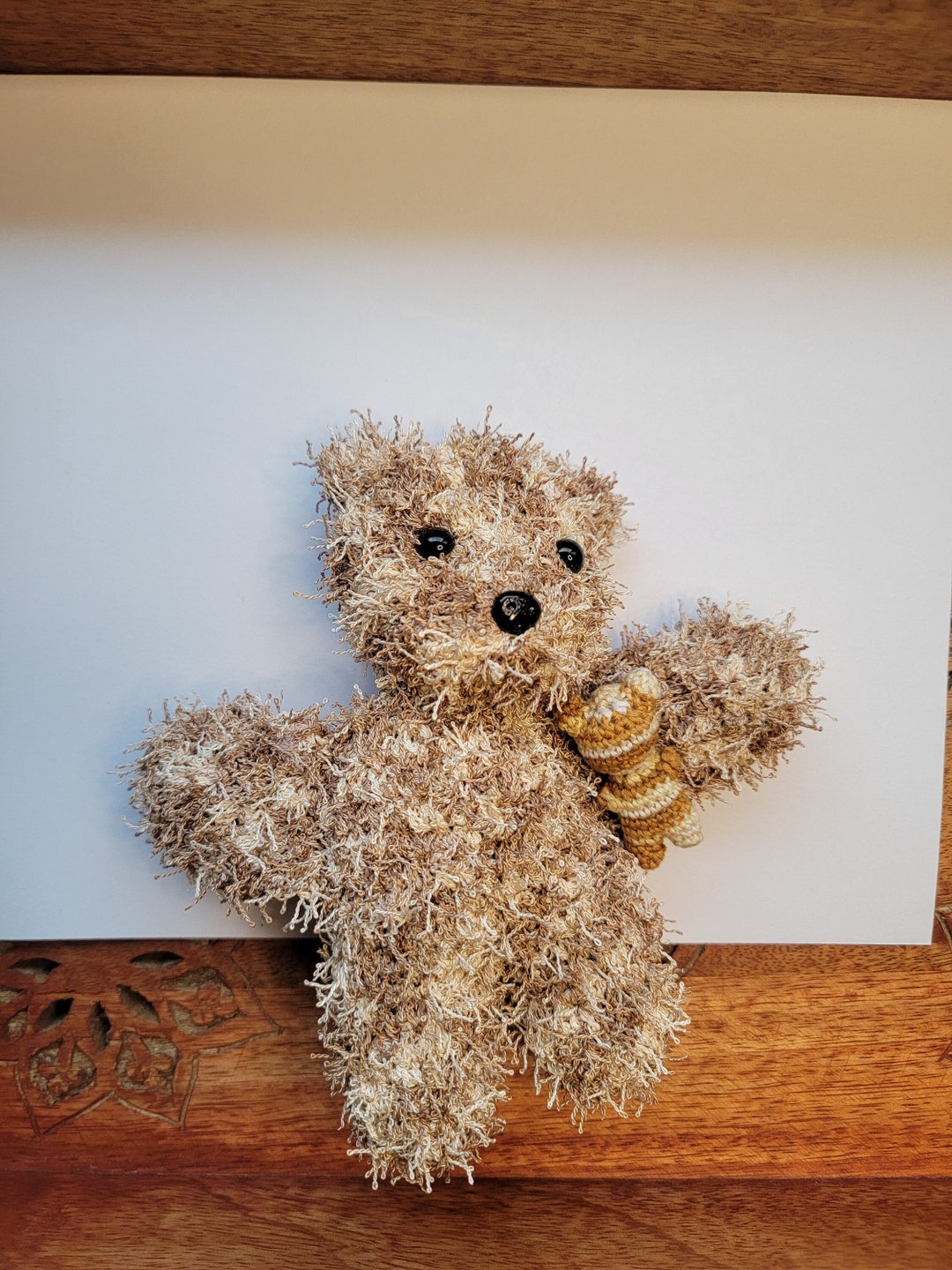 Scruffy the Teddy Instant PDF Download Crochet Pattern - Etsy
