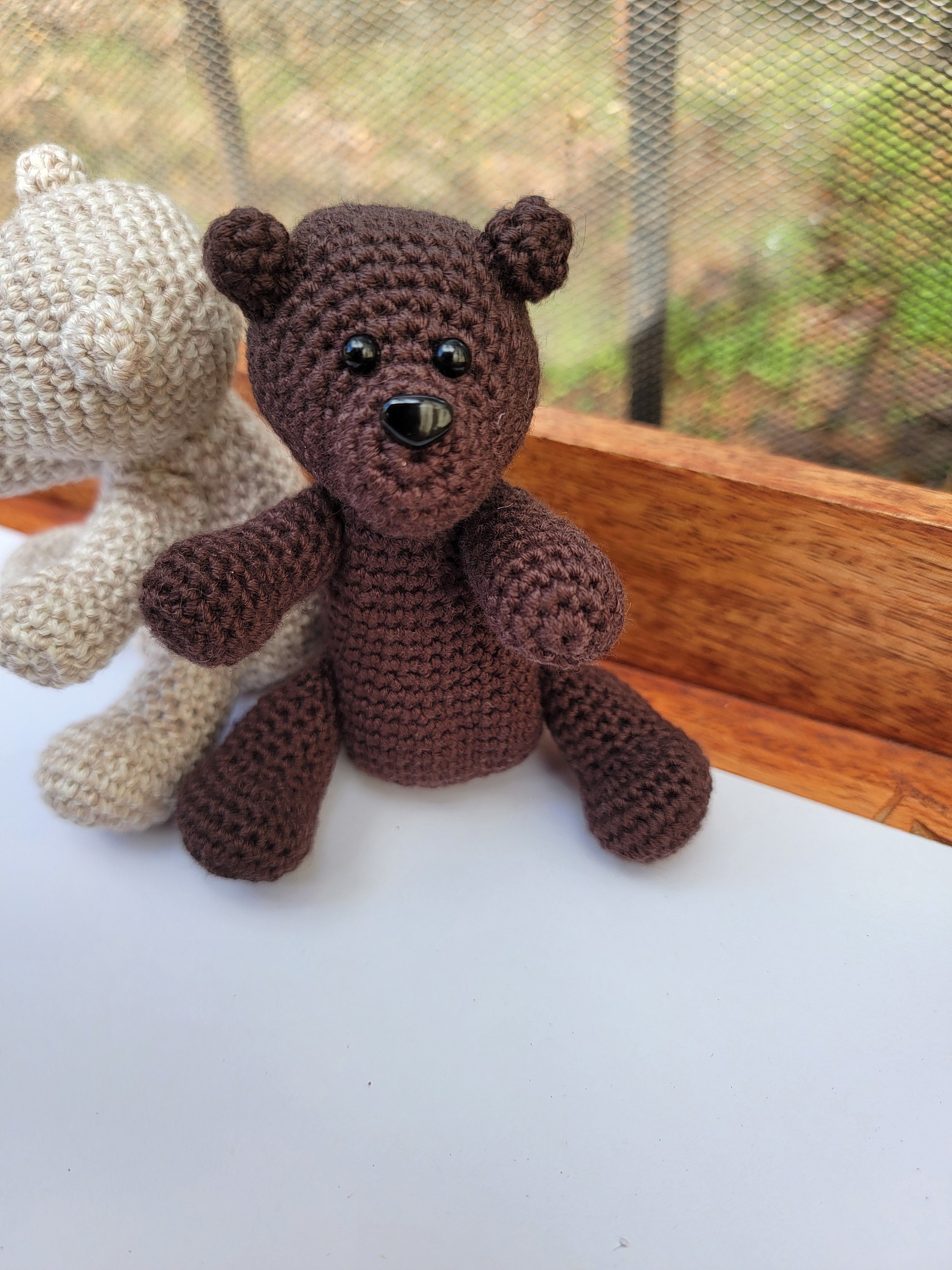 Classic Mini Teddy Bear Crochet Pattern Instant PDF Digital Download - Etsy