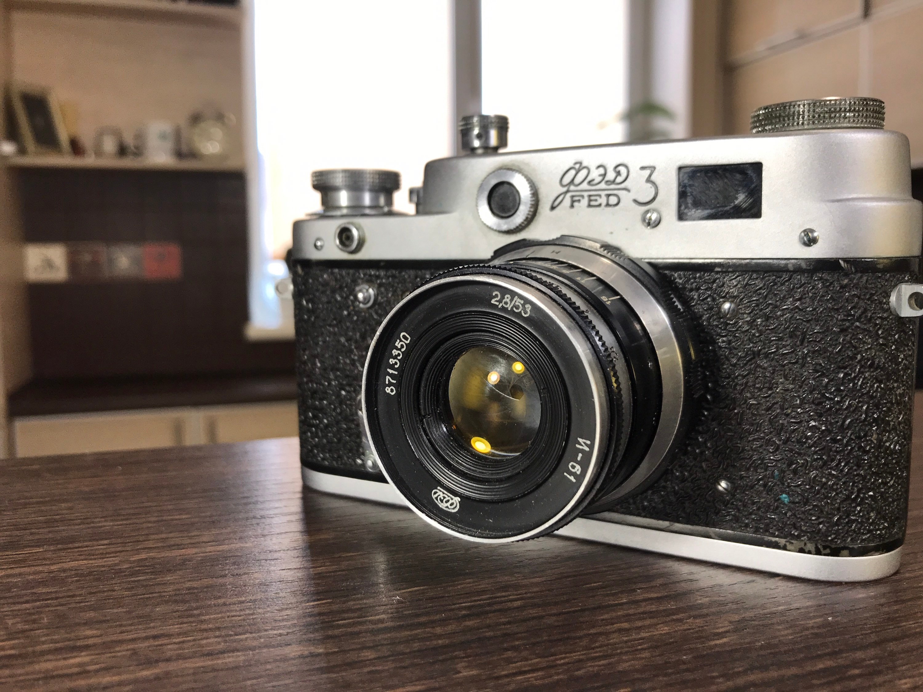 FED 3 Camera USSR Camera Leica Black Vintage Camera Soviet | Etsy