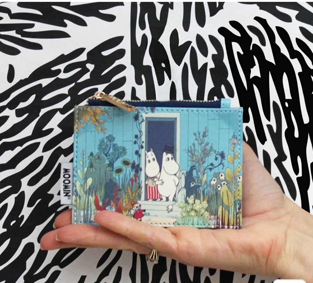 Moomin Rivière Card Holder/coin Purse - Etsy