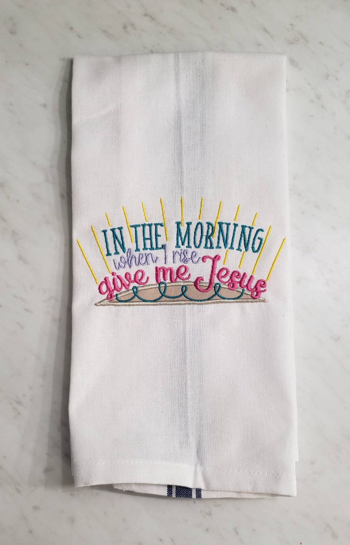 Soulful Sayings Embroidered Hand Towels/bible Verse Hand - Etsy