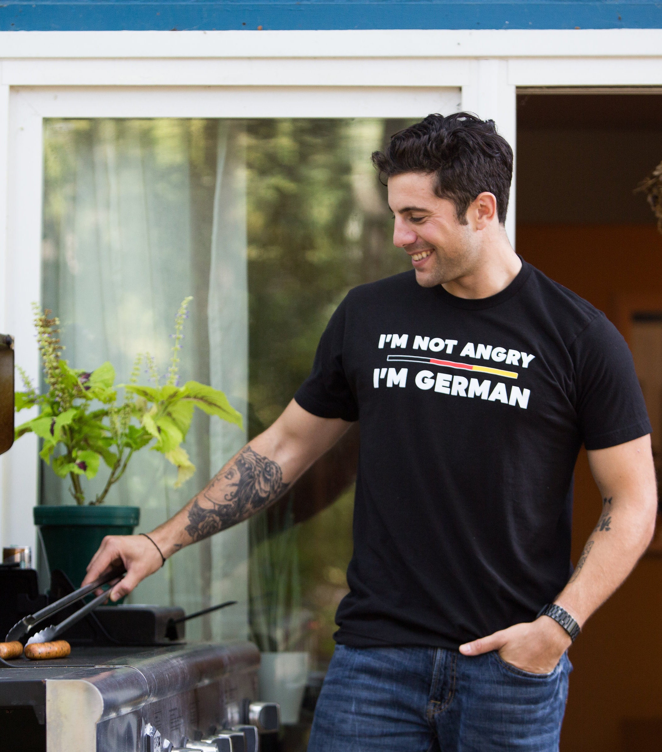 I'm Not Angry I'm German Funny Germany Flag - Etsy