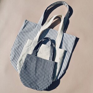 3 Sizes Oval Tote Bag | PDF Sewing Patterns With Tutorial | Small ...