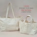 2 Sizes Utility Tote Bag PDF Sewing Pattern and Tutorial - Etsy