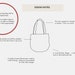 Large Oval Tote Bag | PDF Sewing Patterns With Tutorial | Round Bottom ...