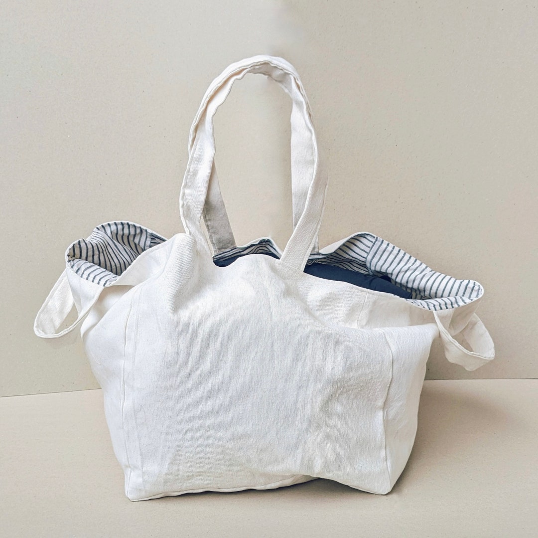 Large Everyway Tote Bag | PDF Sewing Pattern & Tutorial | Instant ...