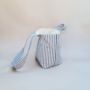 Small Loop Bag | PDF Sewing Pattern & Tutorial | Pull Through Closure ...