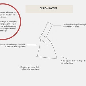 3 Sizes | Reversible Square Knot Bag | PDF Sewing Pattern and Tutorial ...