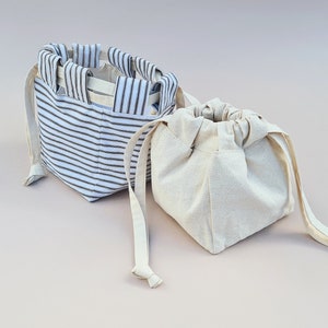 Little Dumpling Drawstring Pouch Bag PDF Sewing Pattern and Tutorial ...