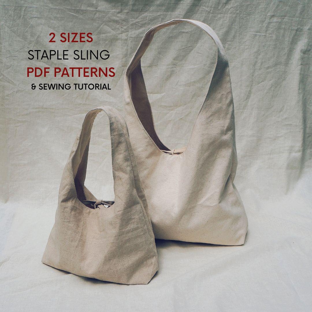 Staple Sling Bag | PDF Sewing Pattern and Tutorial | Instant Digital ...