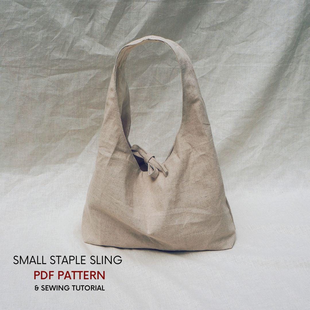 Small Staple Sling Bag | PDF Sewing Pattern and Tutorial | Instant ...