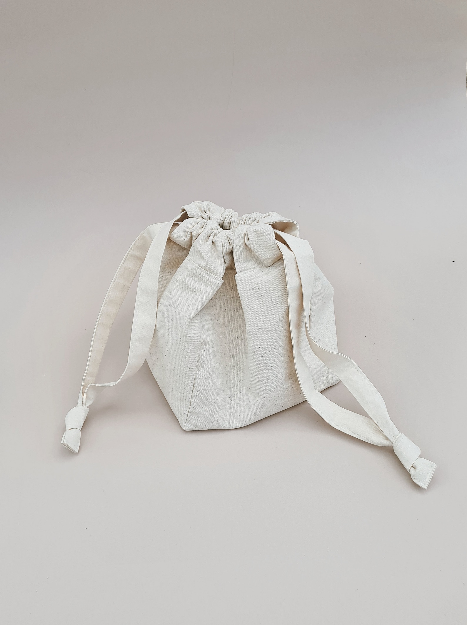 Large Dumpling Drawstring Bag | PDF Sewing Pattern and Tutorial ...