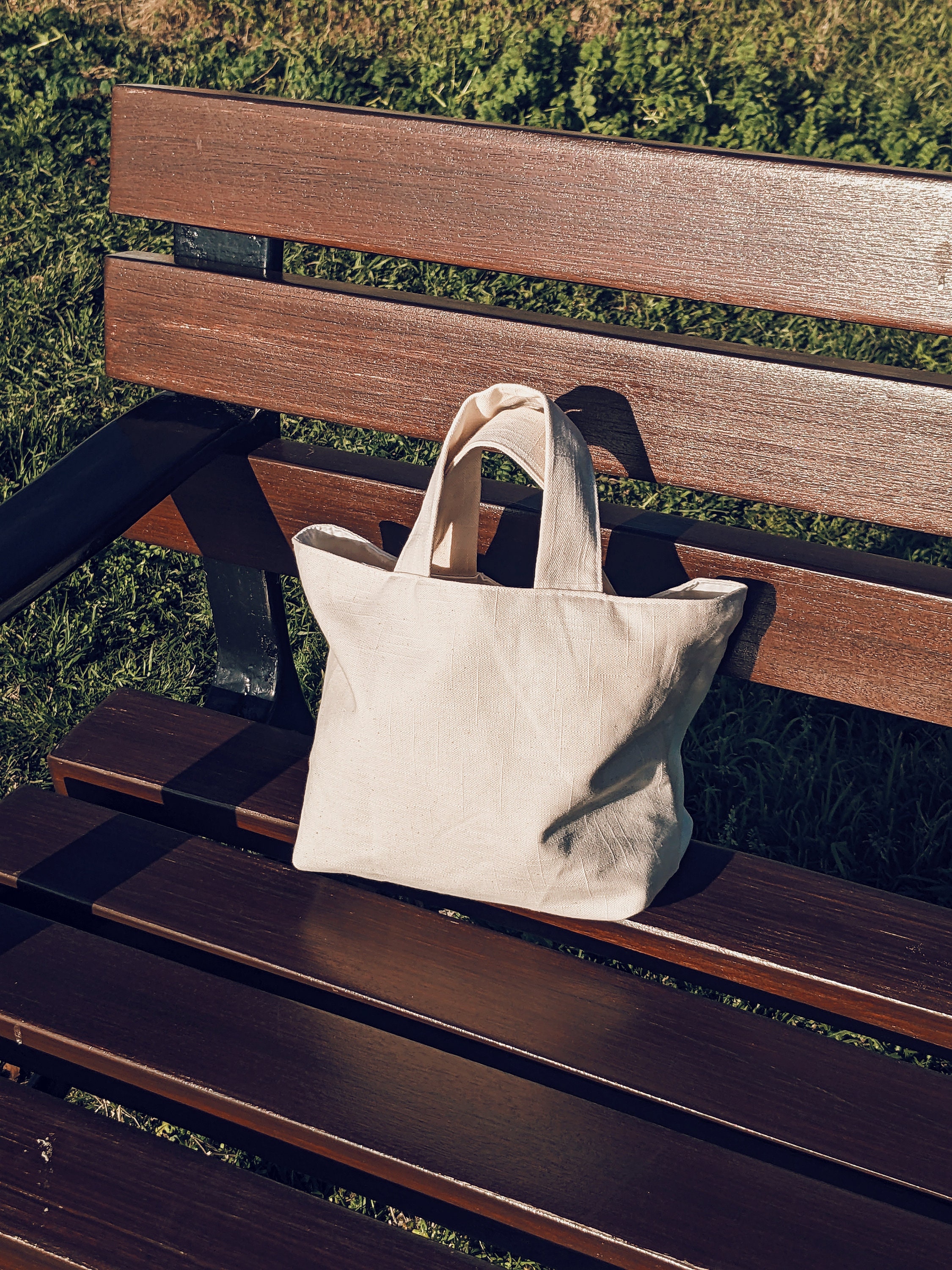 Mini Chunky Handle Tote Bag | PDF Sewing Pattern & Tutorial | Instant ...