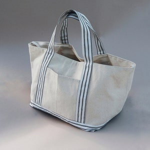 2 Sizes | Utility Tote Bag PDF Sewing Pattern and Tutorial | Instant ...