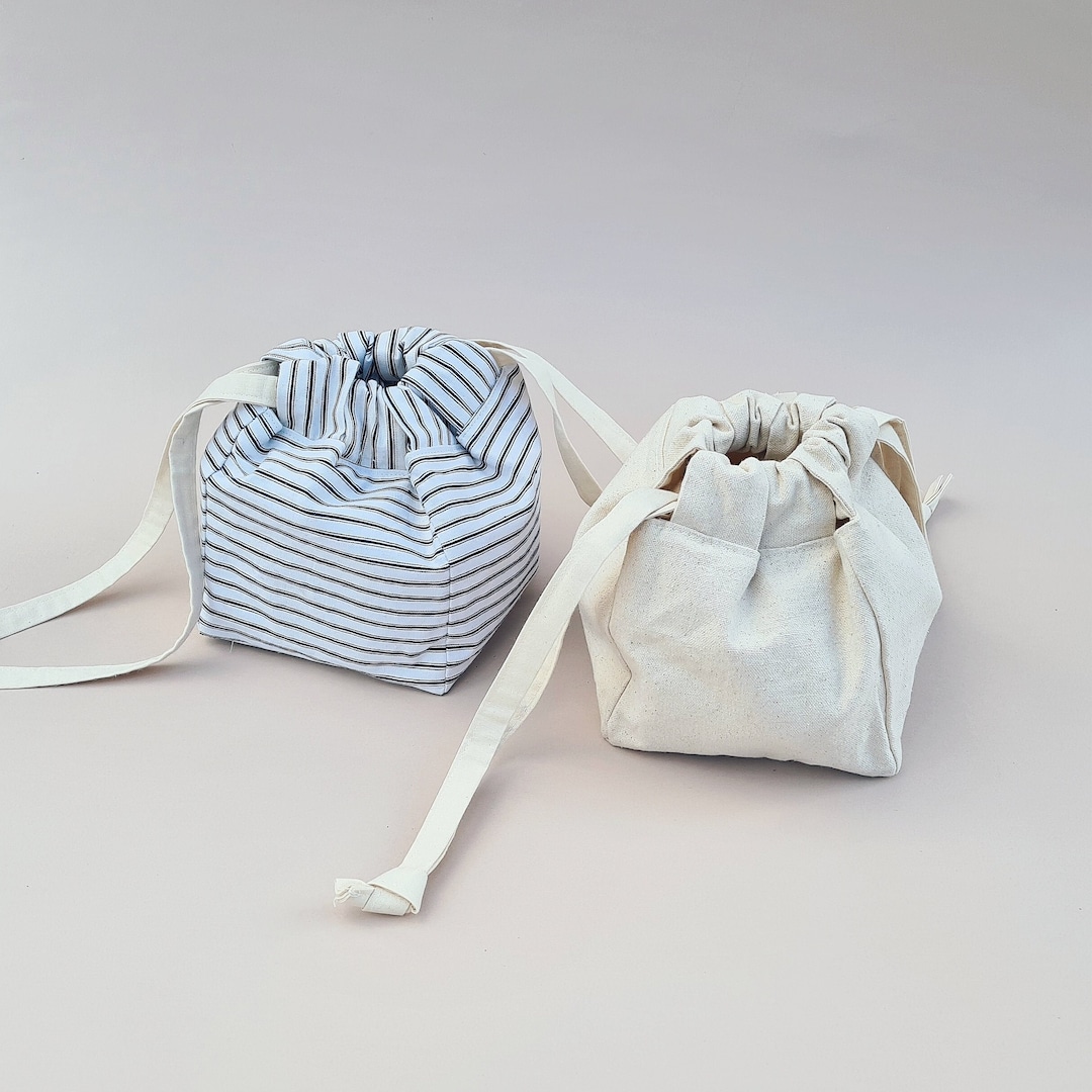 Little Dumpling Drawstring Pouch Bag PDF Sewing Pattern and Tutorial ...