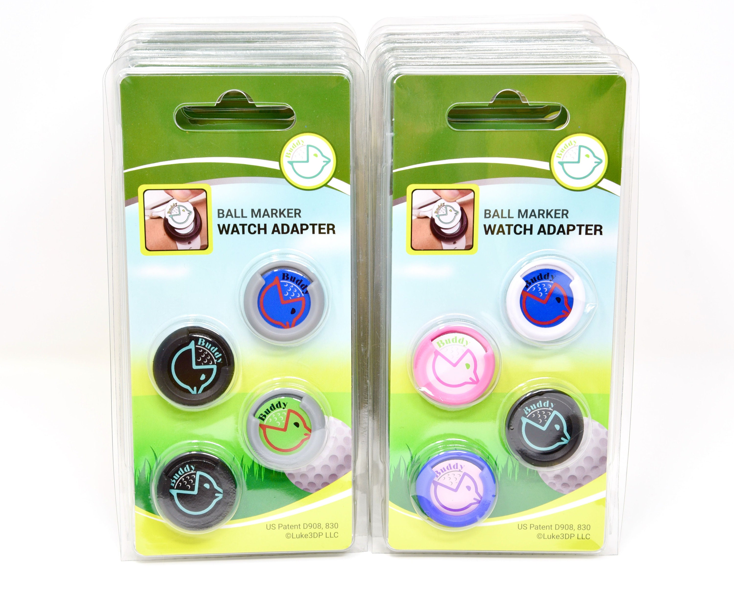 Birdie Buddy (TM) Golf Ball Marker Holder 4-pack - Etsy