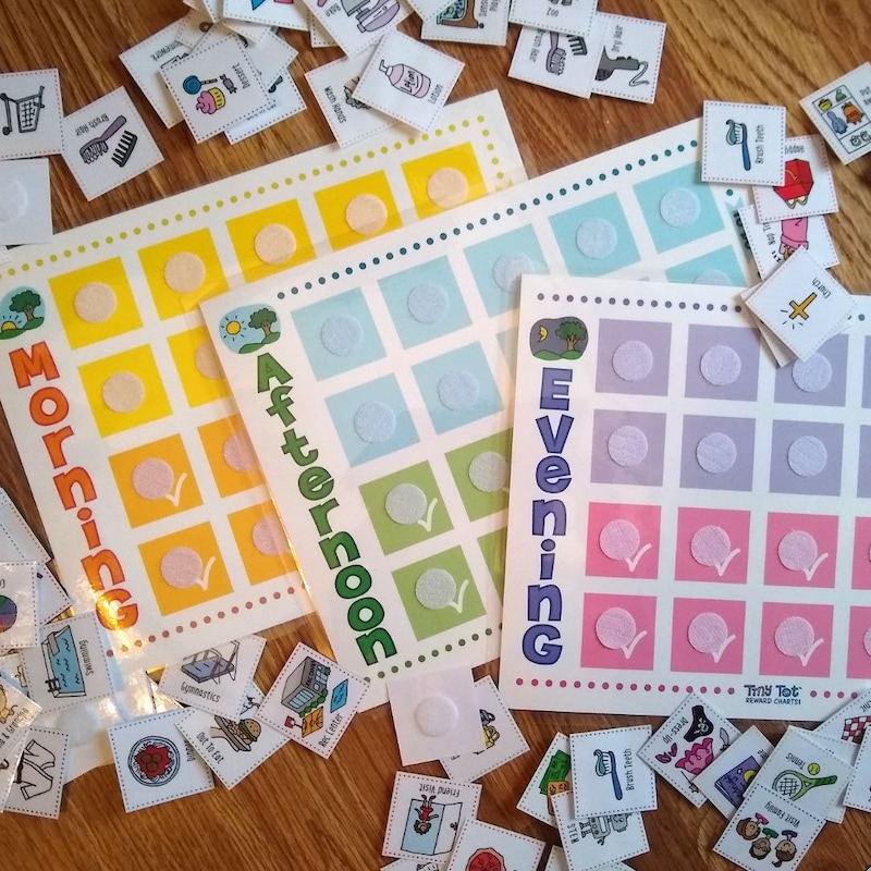 Laminated Chore Chart - Etsy