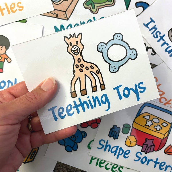 Toy Bin Labels - Etsy