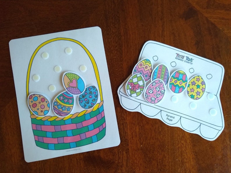 Easter Basket Reward Chart - Etsy