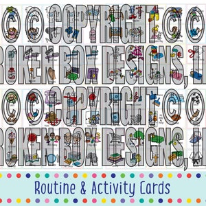 Daily Visual Schedule (120 Routine and Activity Cards), Includes Charts ...