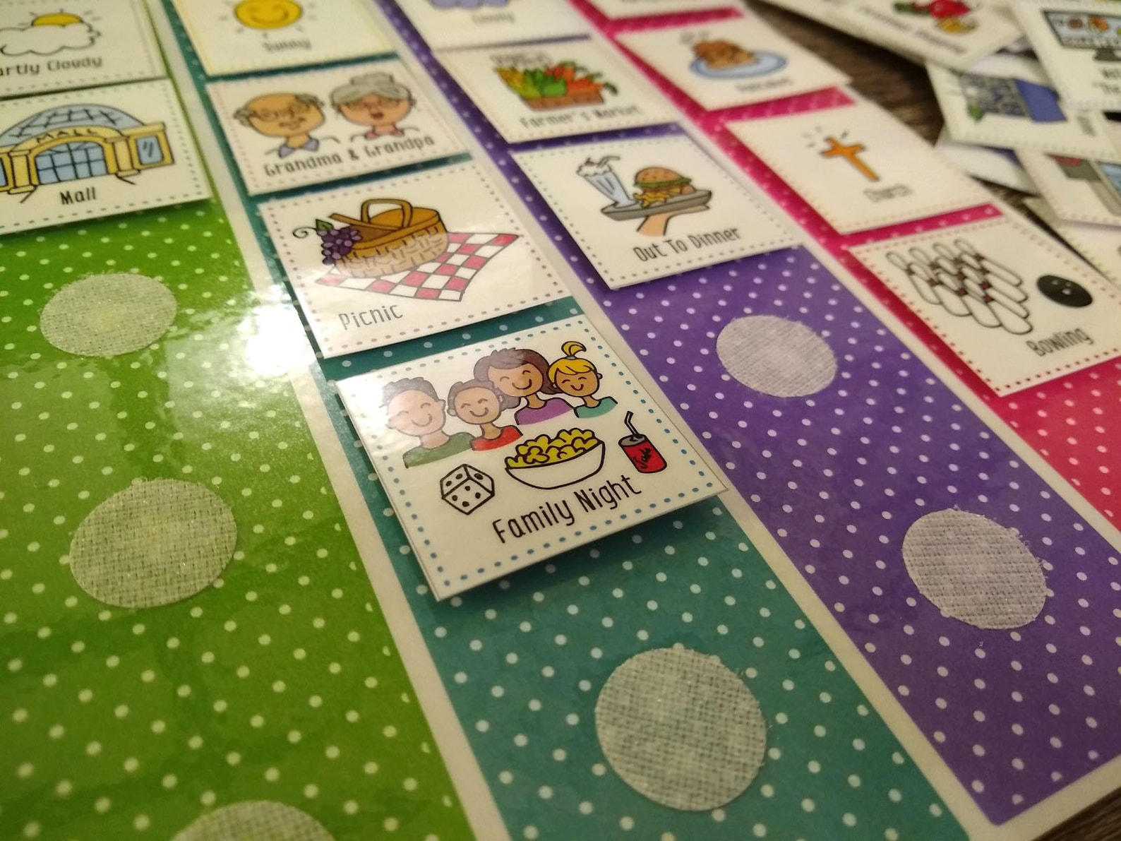 Weekly Visual Calendar includes 264 Cards - Etsy