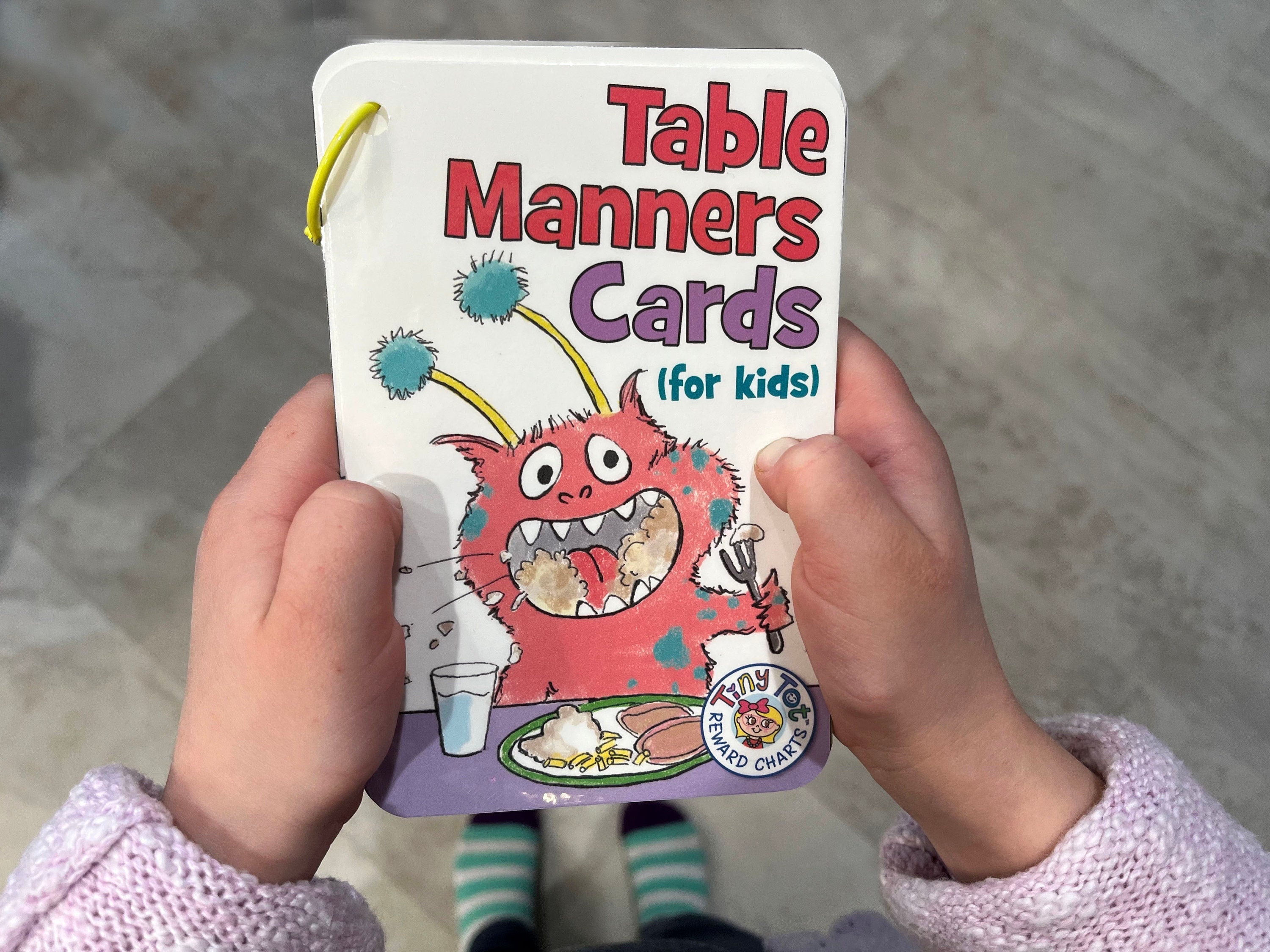 Table Manners Cards for Kids - Etsy
